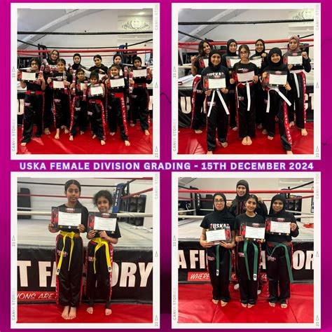 15 12 2024 Female Division Grading Examination Complete To Wrap Up