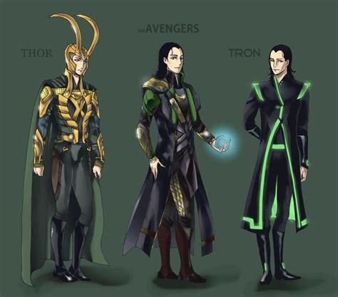 Loki Outfits By Ladydeadpooly On Deviantart Traje Loki Loki Thor Thor