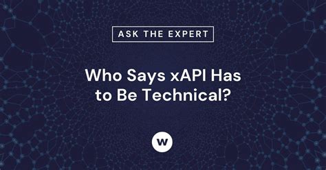 how technical is xapi learning analytics watershed