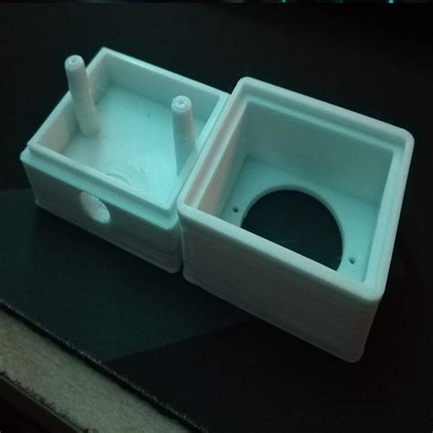 Pir Case Motion Detector Case Wall Mounted By Zeeno Download Free Stl Model