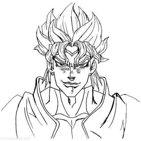 How To Draw Dio Brando Step By Step