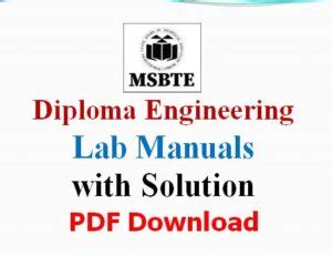 MSBTE Lab Manuals With Answer TruExams