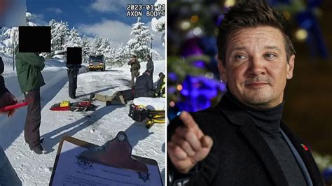 Video Rare Footage Shows Aftermath Of Jeremy Renners Snow Plow Accident Euronews