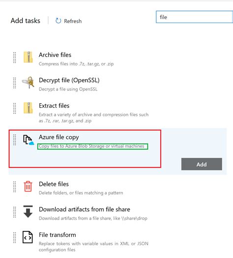 Azure Devops Build And Release Pipeline To Azure File Storage