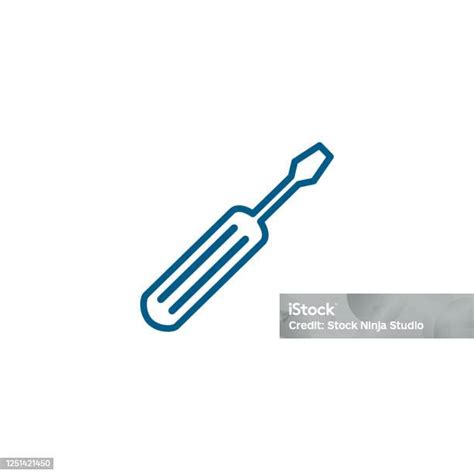 흰색 배경에 드라이버 라인 블루 아이콘 블루 플랫 스타일 벡터 일러스트레이션 고정 기어에 대한 스톡 벡터 아트 및 기타 이미지