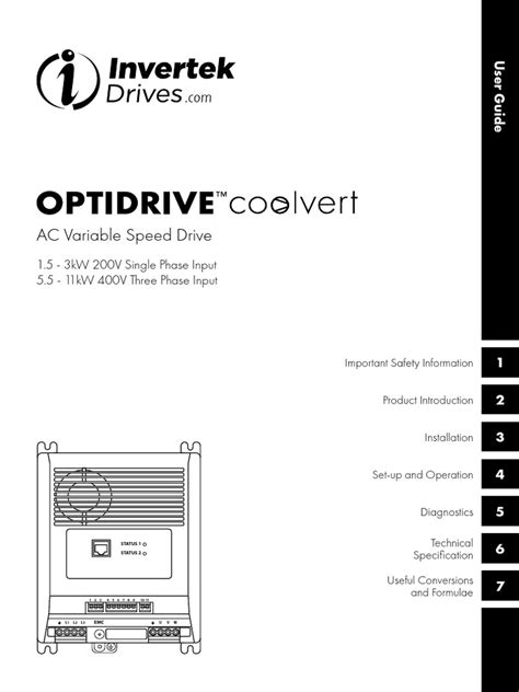 optidrive coolvert user guide v1 00 pdf electromagnetic
