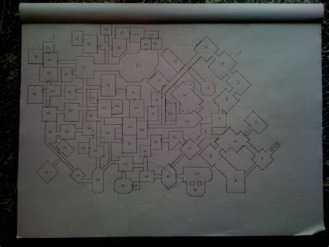 Planet Algol One Hour Dungeon Map