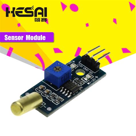 Smart Robot Tilt Vibration Sensor Module Vibration Switch Alarm Module For Arduino Diy Kit In