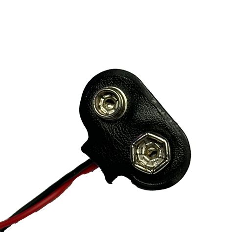 9v Battery Snap Connector Dc Jack Battery Connector Cap Techiesms