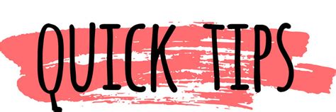 Tips And Tricks Paper Word Sign With Colorful Vector Image
