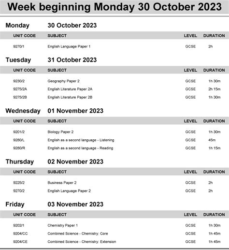 Caieand爱德思andaqa三大考试局发布2023秋季a Level Ig大考时间表！ 知乎