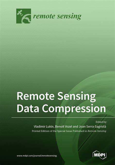 Remote Sensing Data Compression Mdpi Books