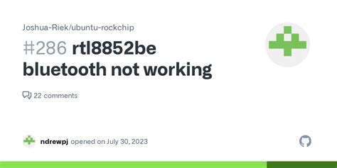 Rtl Be Bluetooth Not Working Issue Joshua Riek Ubuntu Rockchip GitHub