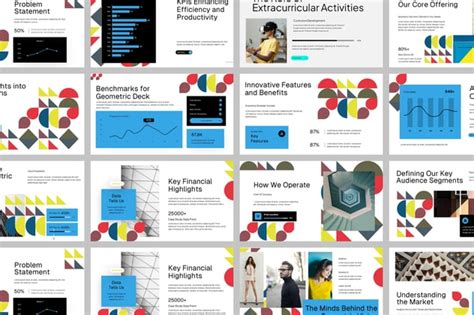 Geometric Company Deck Incl Geometric And Pattern Envato