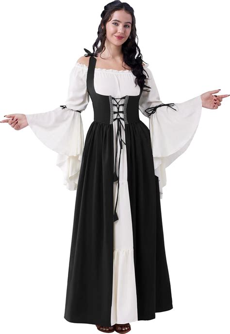 Spooktacular Creations Halloween Renaissance Costume Women Renaissance Corset Dress Plus Size
