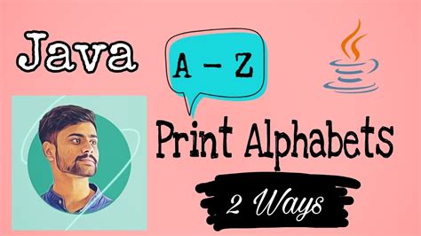 Print Alphabets A Z 2 Ways Ascii Value Rudrapratap Basic