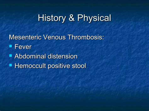 Acute Mesenteric Ischemia Ppt