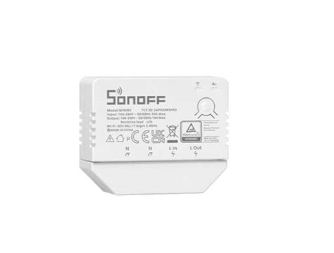 رله سوئیچ هوشمند تک کانال Sonoff مدل Mini R3 فروشگاه تخصصی هوشمندسازی