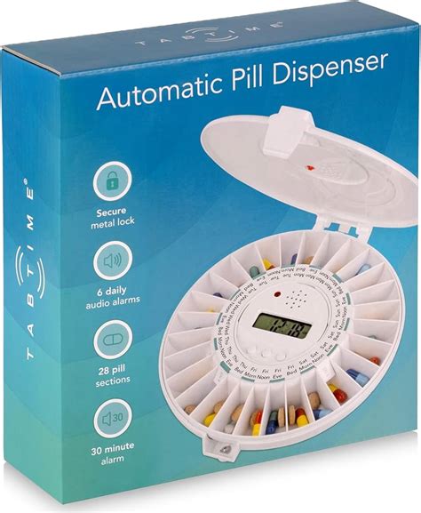 Automatic Med Dispenser With Alarm Pivotell Automatic Pill Dispenser
