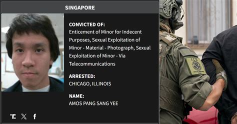Sporean Amos Yee 27 Listed As 1 Of The Worst Of The Worst Criminal