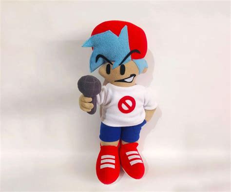Fnf Boyfriend Plush Friday Night Funkin Fnf Plush T Plushie Toy