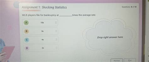 Solved Assignment 1 Shocking Statistics Questions 8 Of 10 Mlb