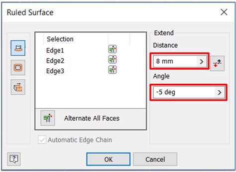 Lack Of Ruled Surface Feature Autodesk Community