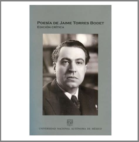 Poesia De Jaime Torres Bodet Edicion Crítica Envío Gratis