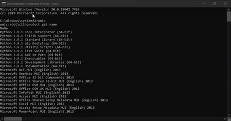 Uninstall Program Using Command Prompt In Windows 10 Technoresult