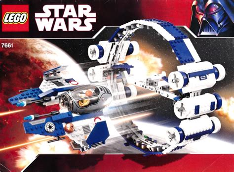 LEGO 7661 Star Wars Jedi Starfighter with Hyperdrive Booster Ring : r ...