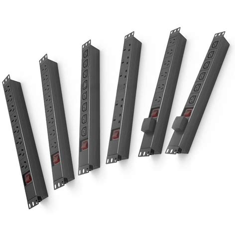 Resilient 20a 120v Basic Power Distribution Unit With Led Indicators Pdu For Rack And 120v