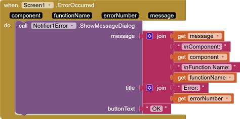can you help me why am getting that error mit app inventor help