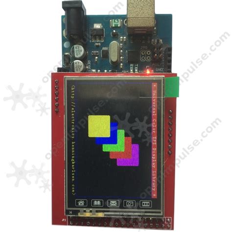 2 4 Lcd Shield For Arduino Mega Open Impulseopen Impulse