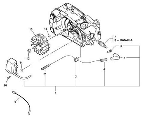 ECHO CS T Chainsaw Parts Diagram Serial Number Page