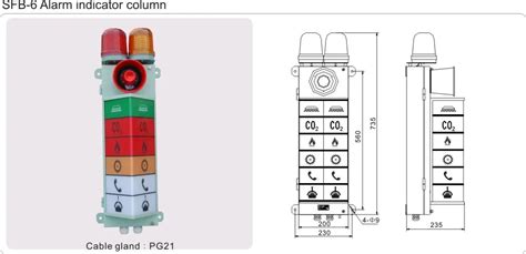 Marine Engine Room Alarm Column Buy Marine Engine Room Alarm Alarm Column Lighting Column
