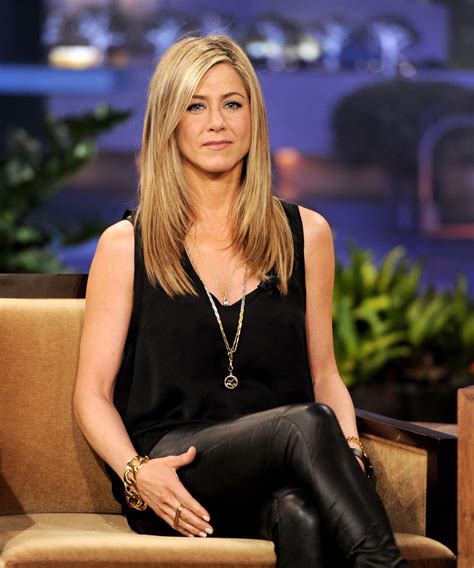 Jennifer Aniston At The Tonight Show With Jay Leno Hawtcelebs