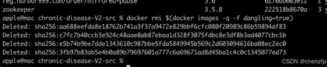 Docker批量删除临时镜像docker脚本之家