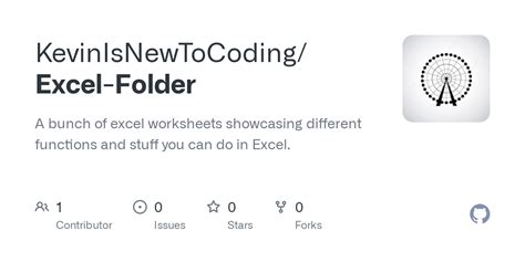 Github Kevinisnewtocodingexcel Folder A Bunch Of Excel Worksheets