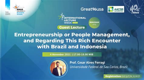 International Lecture Week 2021 Guest Lecture Session International Business