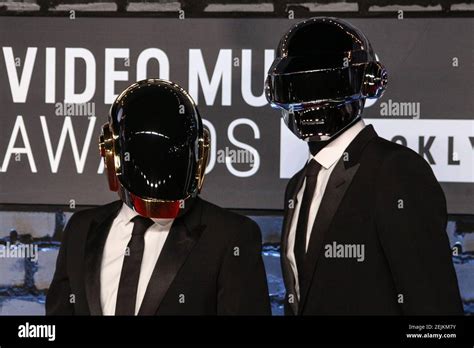 Thomas Bangalter And Guy Manuel De Homem Christo Of Daft Punk Attend