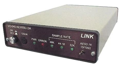 AES EBU Digital Audio Distribution 1 X 8 Link Electronics