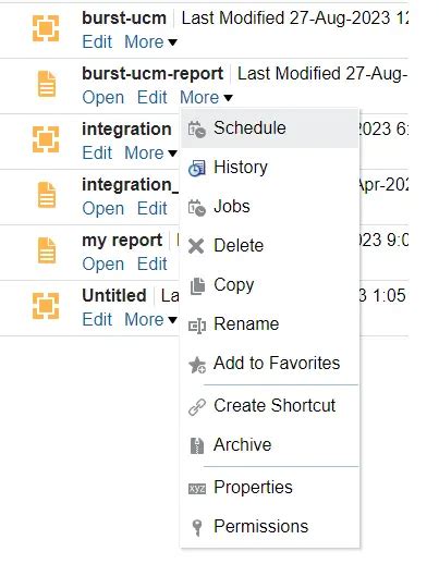 How To Burst Bi Publisher Report To Ucm Content Server In Oracle