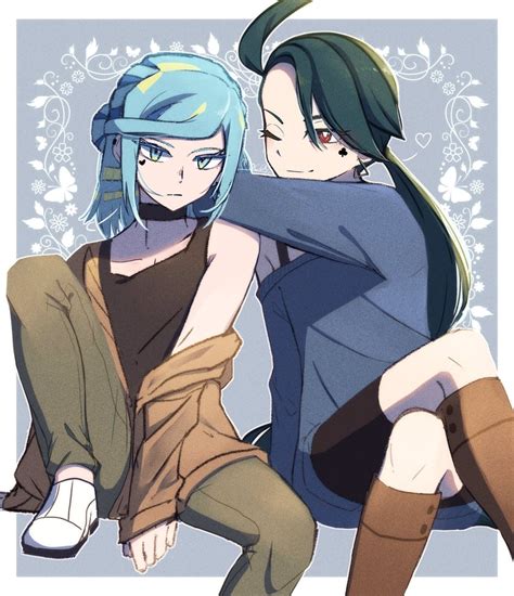 rika and grusha (pokemon and 2 more) drawn by mocacoffee_1001 | Danbooru