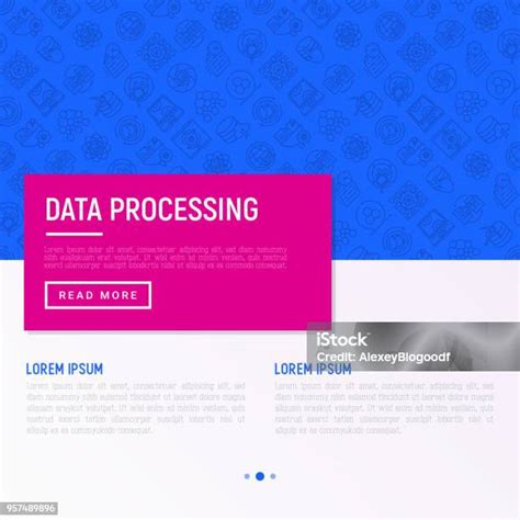 얇은 선 아이콘으로 데이터 처리 개념 데이터 과학 필터링 깊은 학습 모바일 동기화 큰 데이터를 모델링 하는 Api 사용 추적