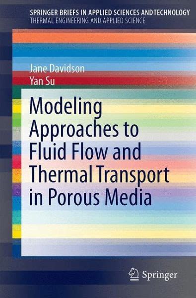 Modeling Approaches To Natural Convection In Porous Media Von Yan Su Jane H Davidson