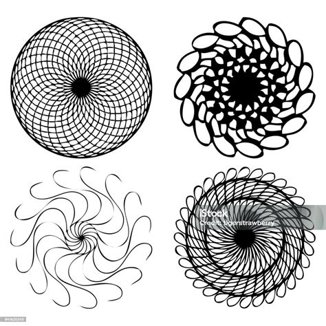 차크라 개념 집합입니다 영 성 그리고 화려한 만다라 손으로 그린 기호의 흰색 절연에 평화 불교 밀 교 플래시 문신 영 작품입니다 Om 대칭 기호 모조 요가 만다라 벡터입니다