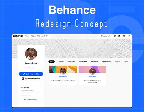 Redesign Behance Ui Uxproblem Solving