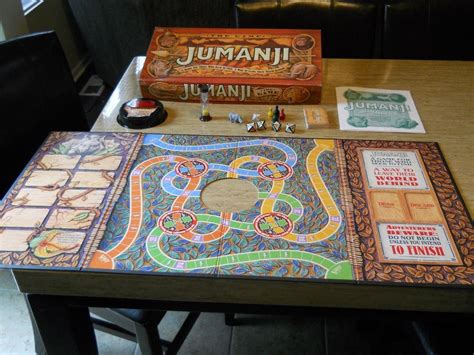 Vintage Jumanji Board Game Robin Williams Complete 1995 1818920565