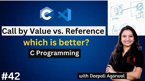 Call By Value And Call By Reference In C Functions In C Part 6 C