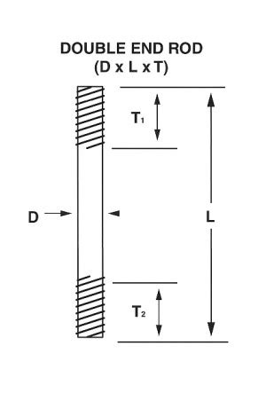 Double End Rod Drawing Anchor Bolts And Cages Embedded Steel Anchor Bolt Source